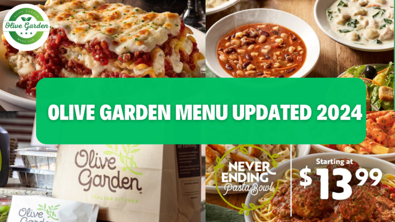 Olive Garden Menu Prices, Coupons & Family Meals 2025 ️