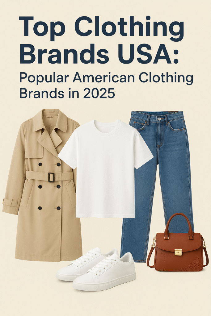 Top Clothing Brands USA: Popular American Clothing Brands in 2025 ...